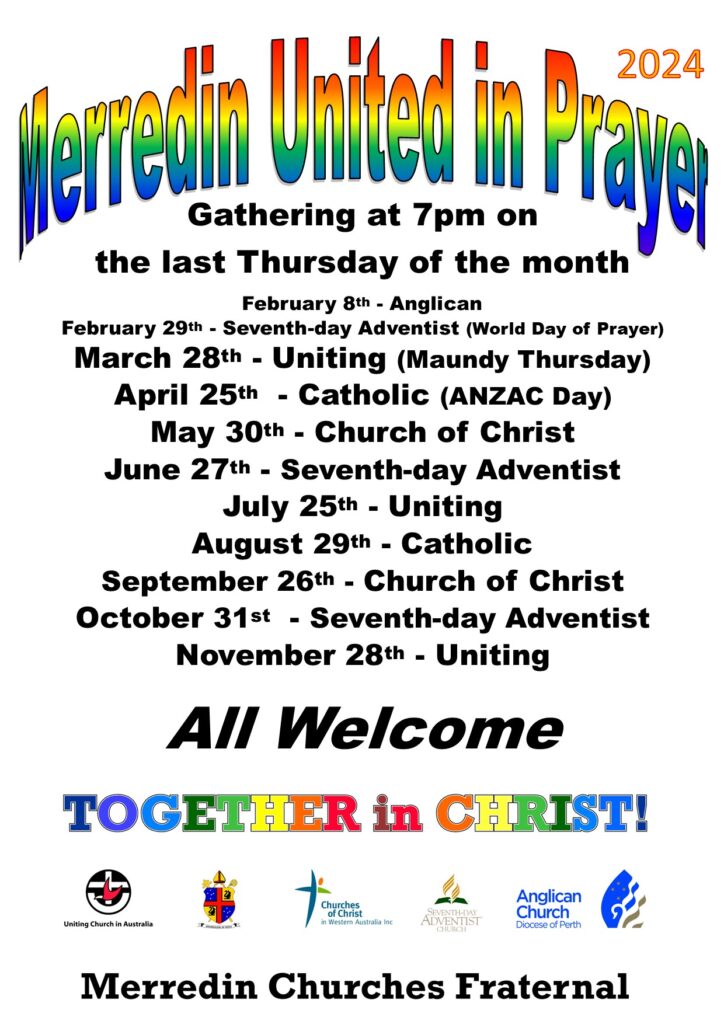 Merredin United in Prayer - Merredin Home